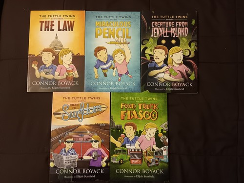 5 The TUTTLE TWINS Books - Connor Boyack | eBay
