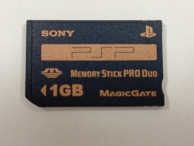 MEMORY CARD - MEMORY STICK SONY PLAYSTATION PORTABLE (PSP) 1 GO ...