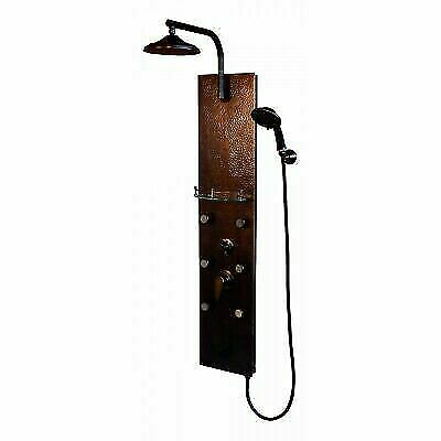 PULSE Showerspas 1041 52 inch 6-Jet Shower Panel System with Handshower ...