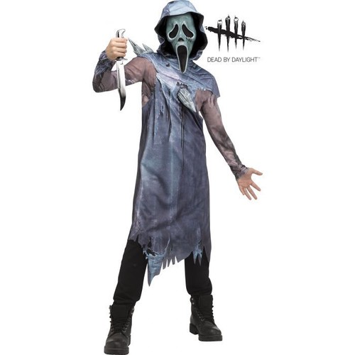 Dead Daylight Icebound Phantom Ghost Face Hood Tunic Mask Boys ...