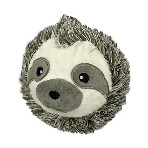 Petlou 4" EZ Squeaky Sloth Ball Dog Toy | eBay