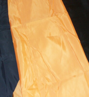 35" Wide x 18" Yellow No Stretch Bemberg Rayon Lining Fabric Remnant | eBay