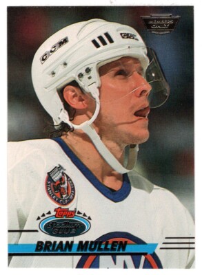 Brian Mullen - NY Islanders (Hockey Card) 1993-94 Topps Stadium Club ...