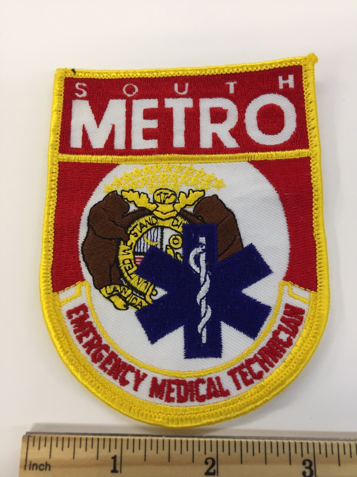 South Metro Emergency Medical Technician Patch | eBay