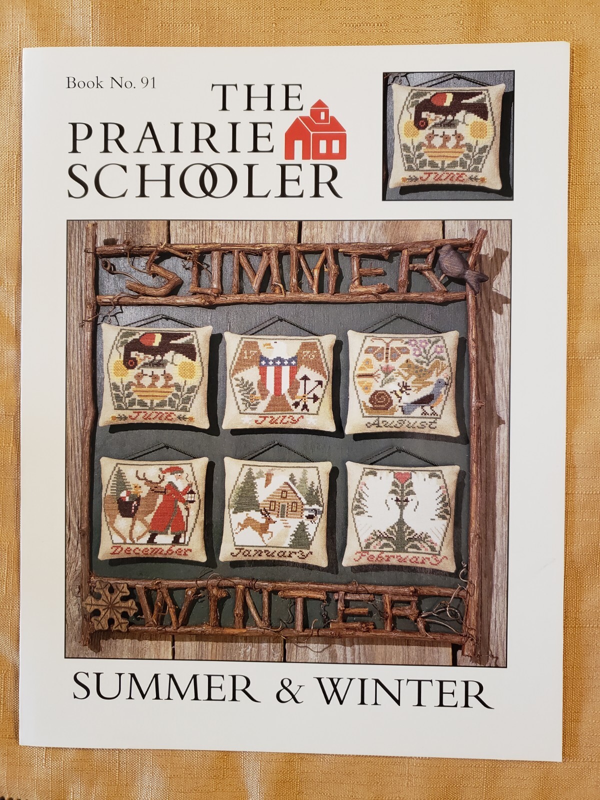 The Prairie Schooler - Summer & Winter Book No. 91 original card stock ...