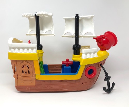 Fisher Price Little People 2005 LIL' PIRATE SHIP sea treasure HTF | eBay