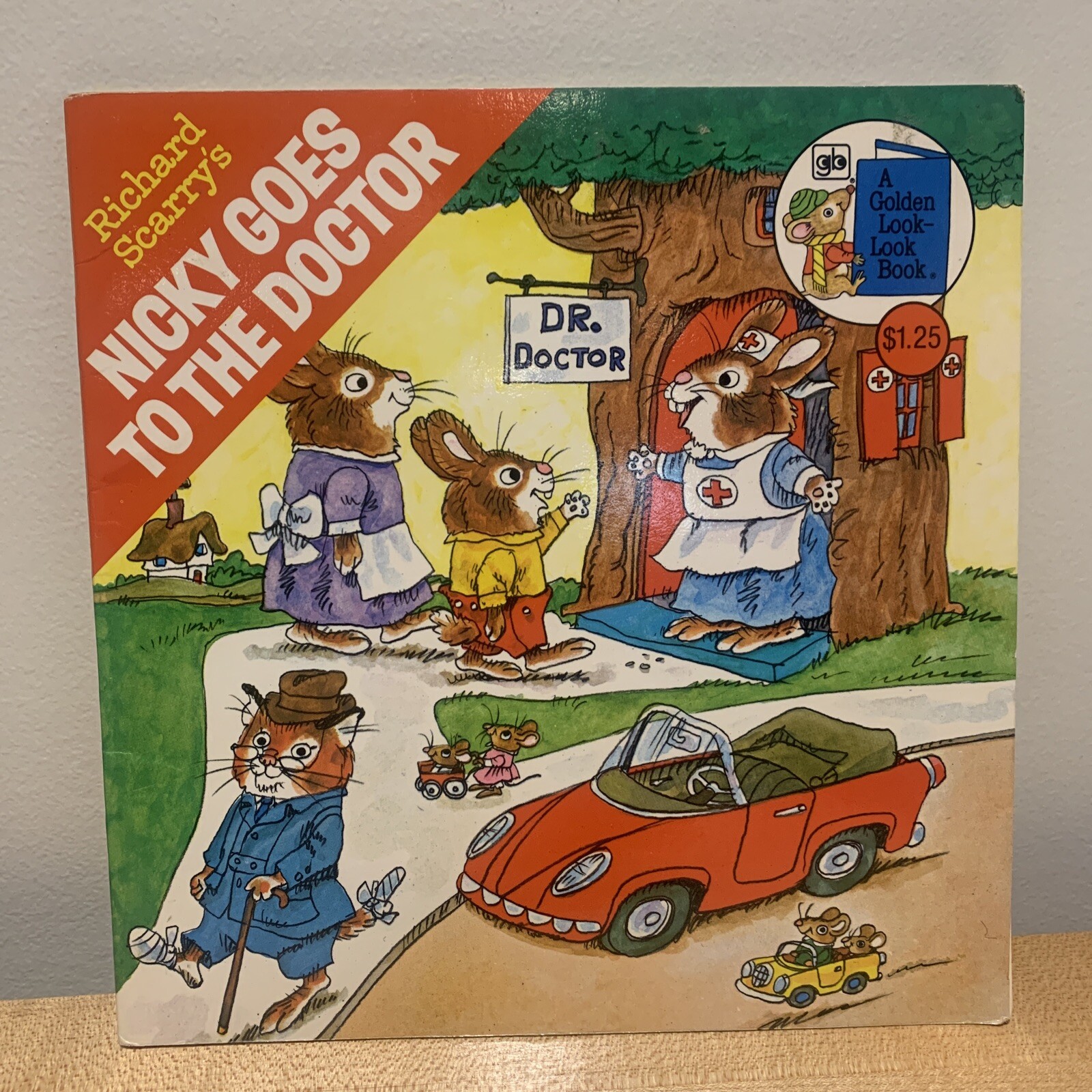 Richard Scarry's Nicky Goes to the Doctor Golden Press Books 1978 ...