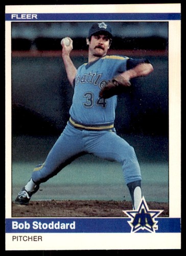 1984 FLEER BOB STODDARD . SEATTLE MARINERS #620 | eBay