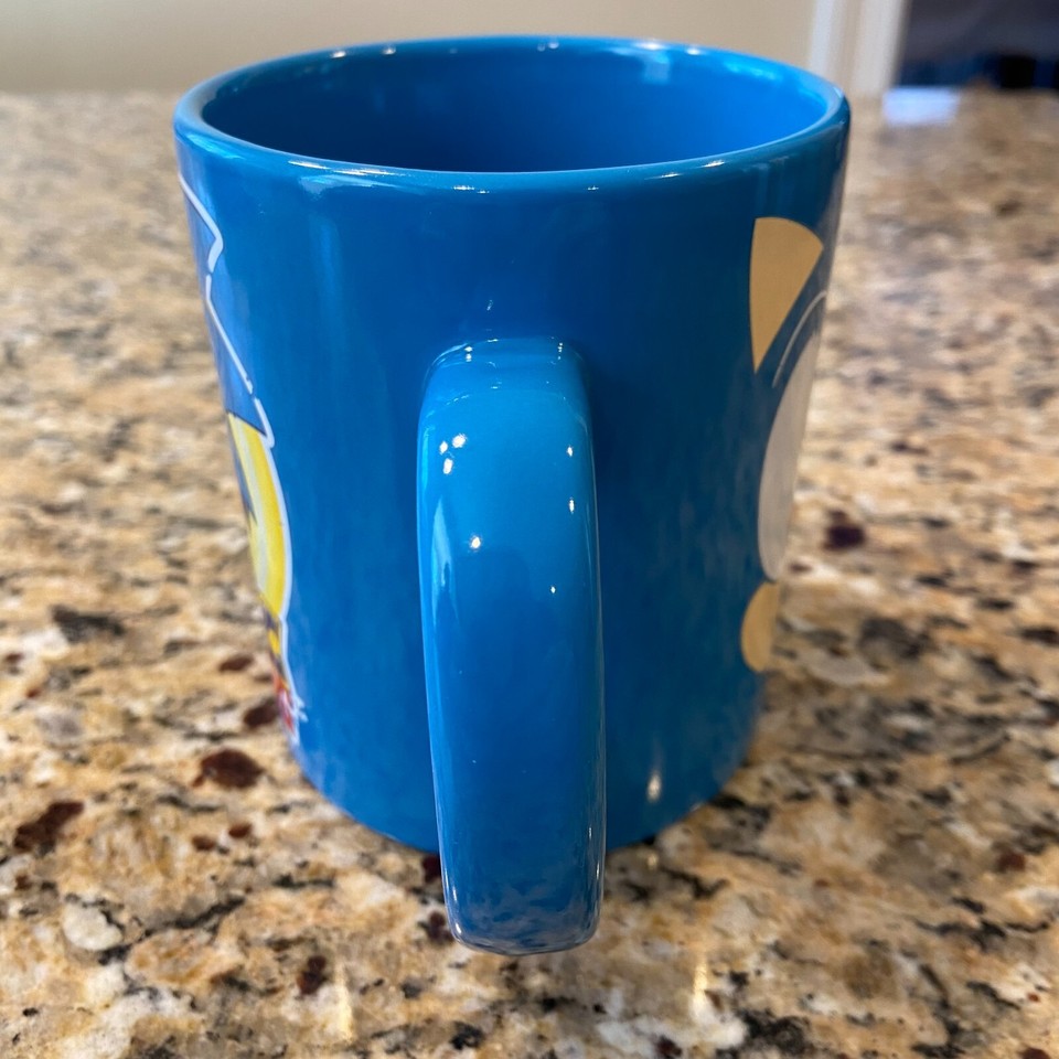 Sonic The Hedgehog Blue 16 Ounce Ceramic Coffee Mug by Jest Funky | eBay