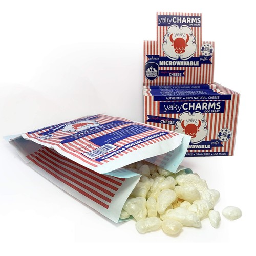 12-Pack Himalayan Yaky Charms Dog Treat Dog Popcorn Made in USA ...