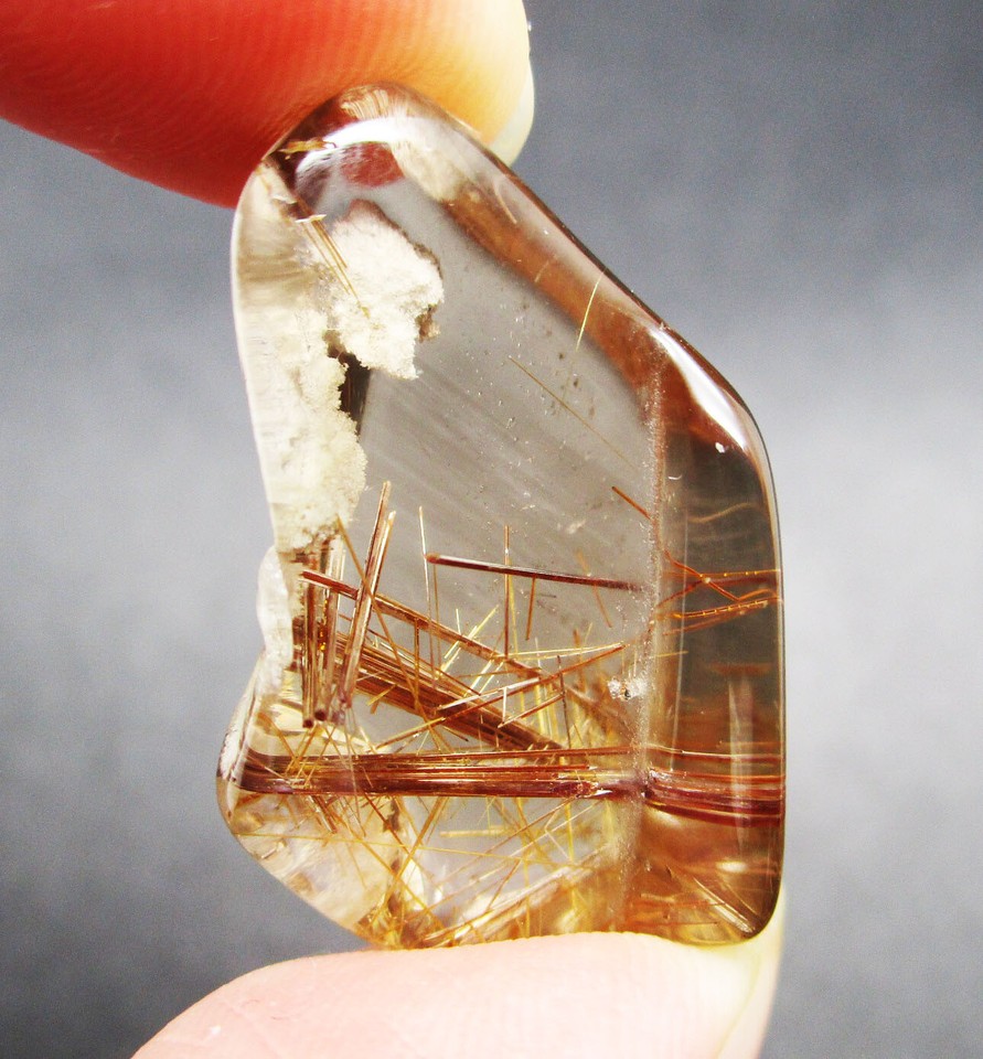 26x16x12mm 30.5ct Smoky Rutilated Quartz Phantom Garden Quartz 22Q49 | eBay