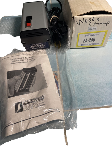 New Spectroline Model EA-240 Long Wave Ultraviolet UV 115 Volts 60 HZ 0 ...