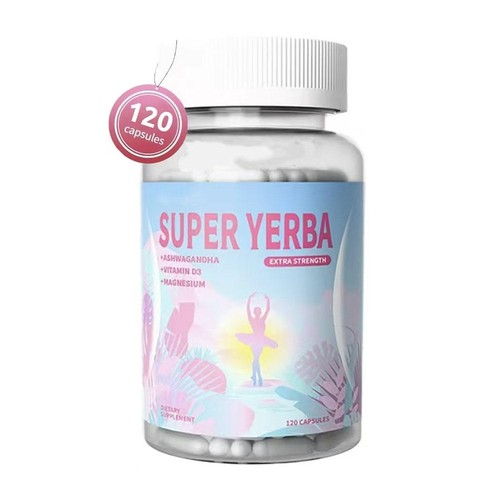 Yerba Magic Yerba Mate Capsules-Clean Energy,Brain Fog Buster And Gut ...