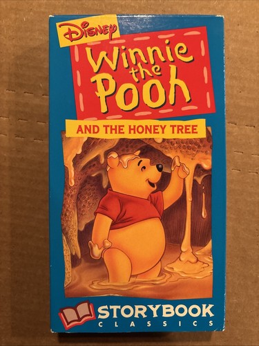 Winnie the Pooh and the Honey Tree VHS Tape 1991 Disney Kids Cartoon ...