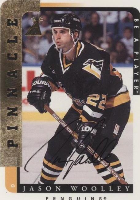 1996-97 Pinnacle Be A Player - Jason Woolley #58 Autographs (AU) for ...