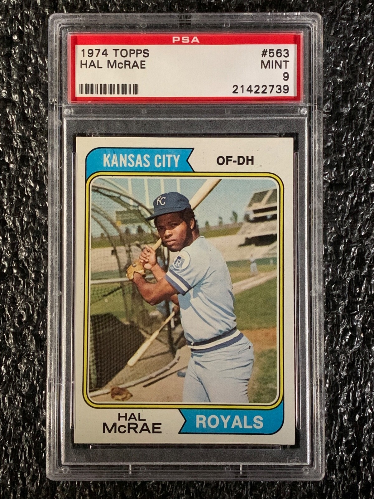 1974 Topps Baseball #563 Hal McRae PSA 9 | eBay