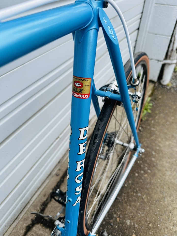 De Rosa Professional SLX 80s Italian Road Bike Cobalt Super prestige 59 ...