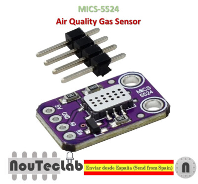 MICS-5524 Air Quality Gas Sensor Module Carbon Monoxide Hydrogen ...