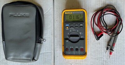 *TESTED* Fluke 87 III True RMS Digital Multimeter w/Lead Set & Case ...