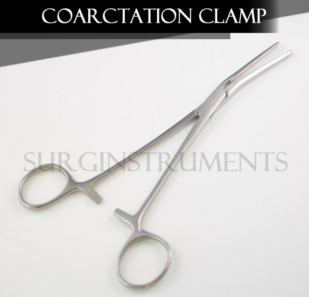 Glover Coarctation Clamp - Angled - Cardiovascular Medical Surgical ...