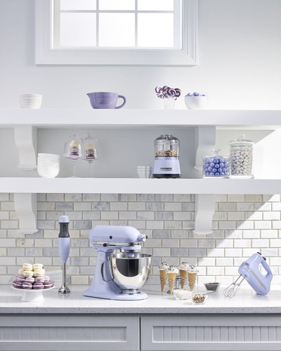 KitchenAid 5-Quart Artisan Tilt-Head Stand Mixer | Lavender Cream | eBay