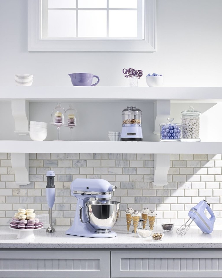 KitchenAid 5-Quart Artisan Tilt-Head Stand Mixer | Lavender Cream | eBay