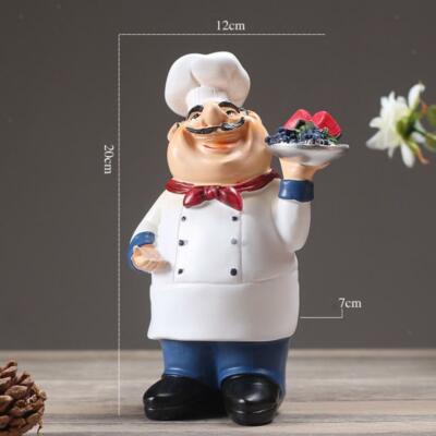 Chef figurine decorative figurine collectible home decor decoration ...