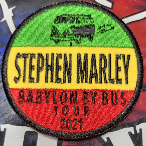 EMBROIDERED STEPHEN MARLEY REGGAE BAND PATCH (Please Read Ad) | eBay