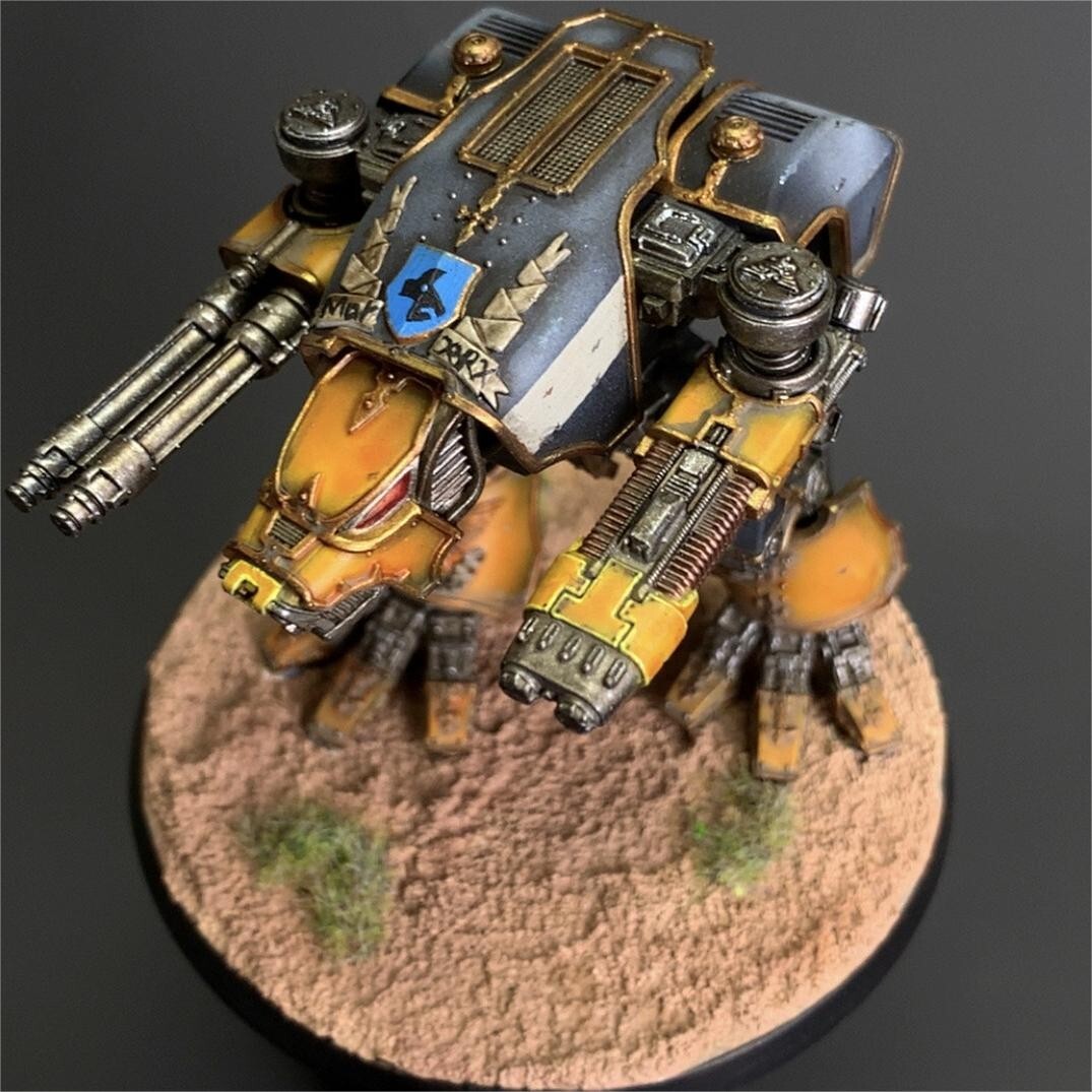 Warhound Scout Titans Imperial Knights Warhammer 40K Presale Painted 3. ...
