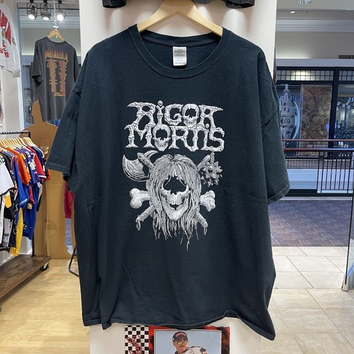 Rigor Mortis Band T Shirt Mens 3XL Rock Black Vintage Retro Cotton ...