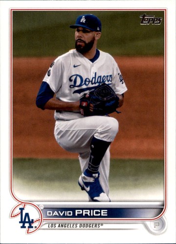 2022 Topps #40 David Price Los Angeles Dodgers | eBay