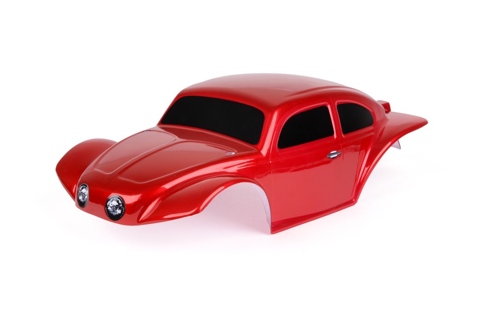 Custom Body Bug Red for Traxxas Stampede 1/10 Truck Car Shell Cover 1: ...