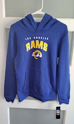 Los Angeles Rams NFL Hooded Sweatshirt Youth Size L (14-16) New LA Rams ...