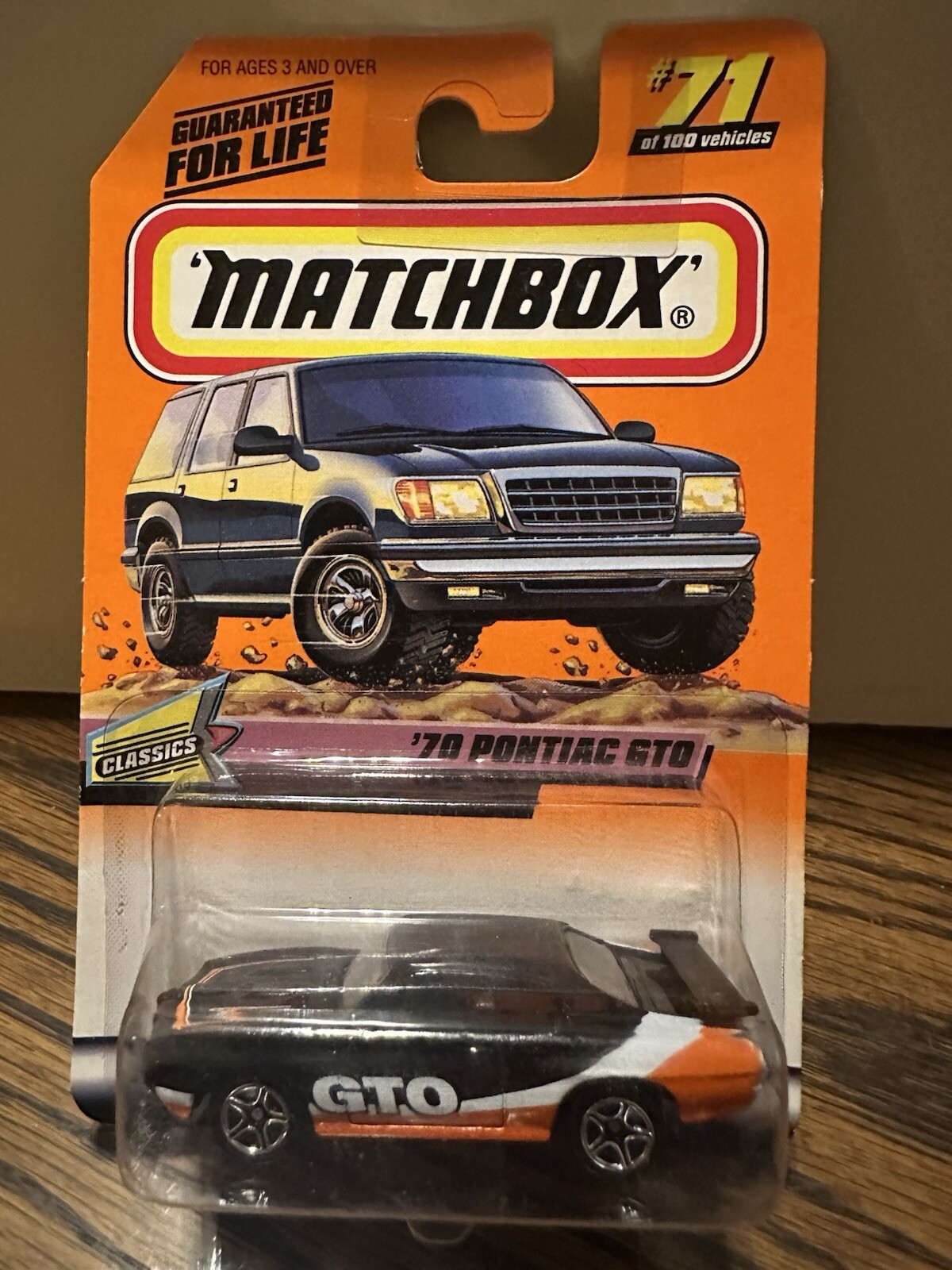 MATCHBOX "1970 PONTIAC GTO" FROM 1999 COLL #71 of 100 CLASSIC CARS | eBay