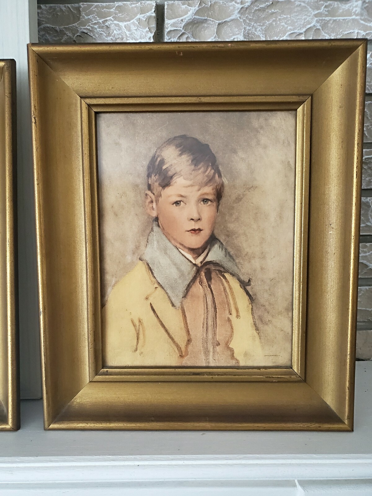 Charlotte Sydney Bell & Peter Arthur Garrett Framed Chromolith Prints ...