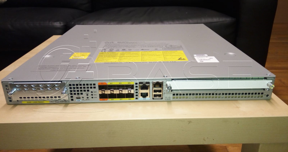 CISCO ASR1001-X 6 GE ports DUAL POWERS 20G ASR1001X-20G-K9 AIS ADVENCED ...