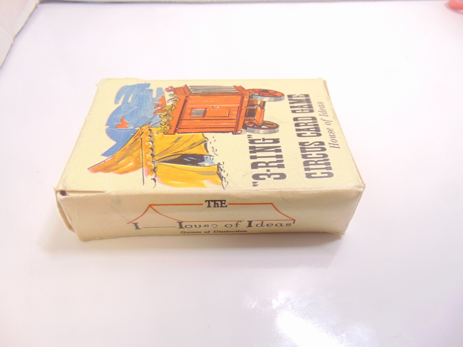 Vintage 3 Ring Circus Card Game House Of Ideas | eBay
