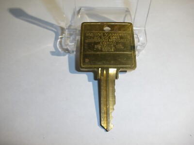Vintage Post Office Postal Service PO Box Brass Key Jefferson Memorial ...