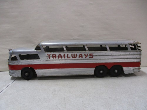 1955 Trailways Bus Plastic and Metal 17.5 Inches | eBay