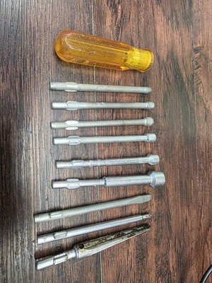 Assorted Xcelite 99 Series Bits With 99-1 Handle | eBay