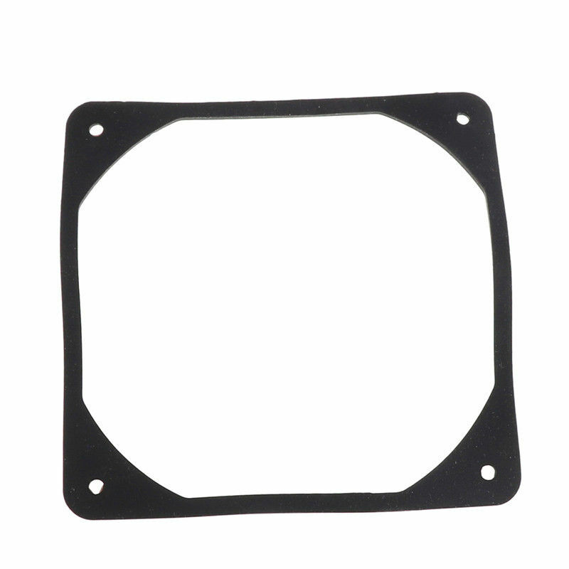80mm Fan Silencer PC Computer Cooling Fan Silencer Rubber Frame Gasket ...