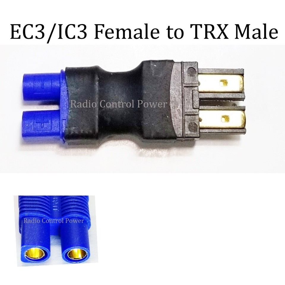 RCP Adapters Fits TRX Male to EC3/IC3 Female or Fits TRX Female to EC3 ...