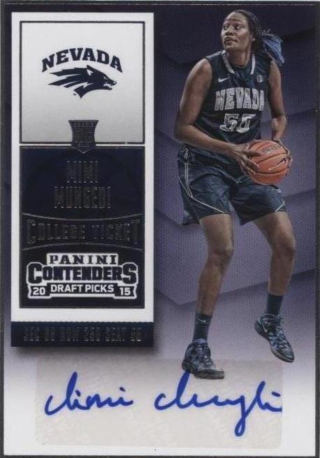 2015-16 Panini Contenders Draft Picks - College Ticket Mimi Mungedi ...