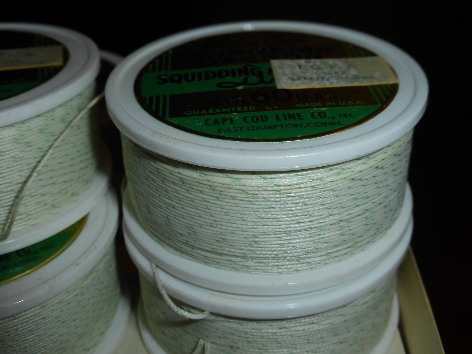 12 CAPE COD LINE SUPREMA DACRON SQUIDDING TROLLING FISHING LINES 50 ...