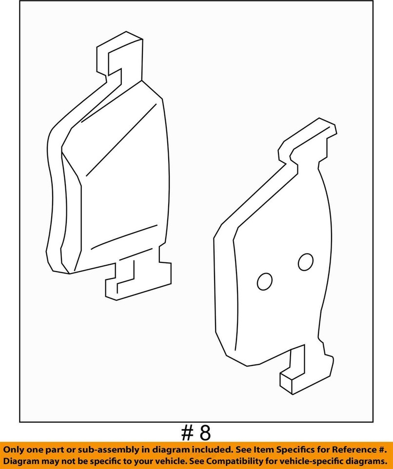 BMW OEM 19-21 X3,X4 Front Suspension Brake Components-Brake Pads ...