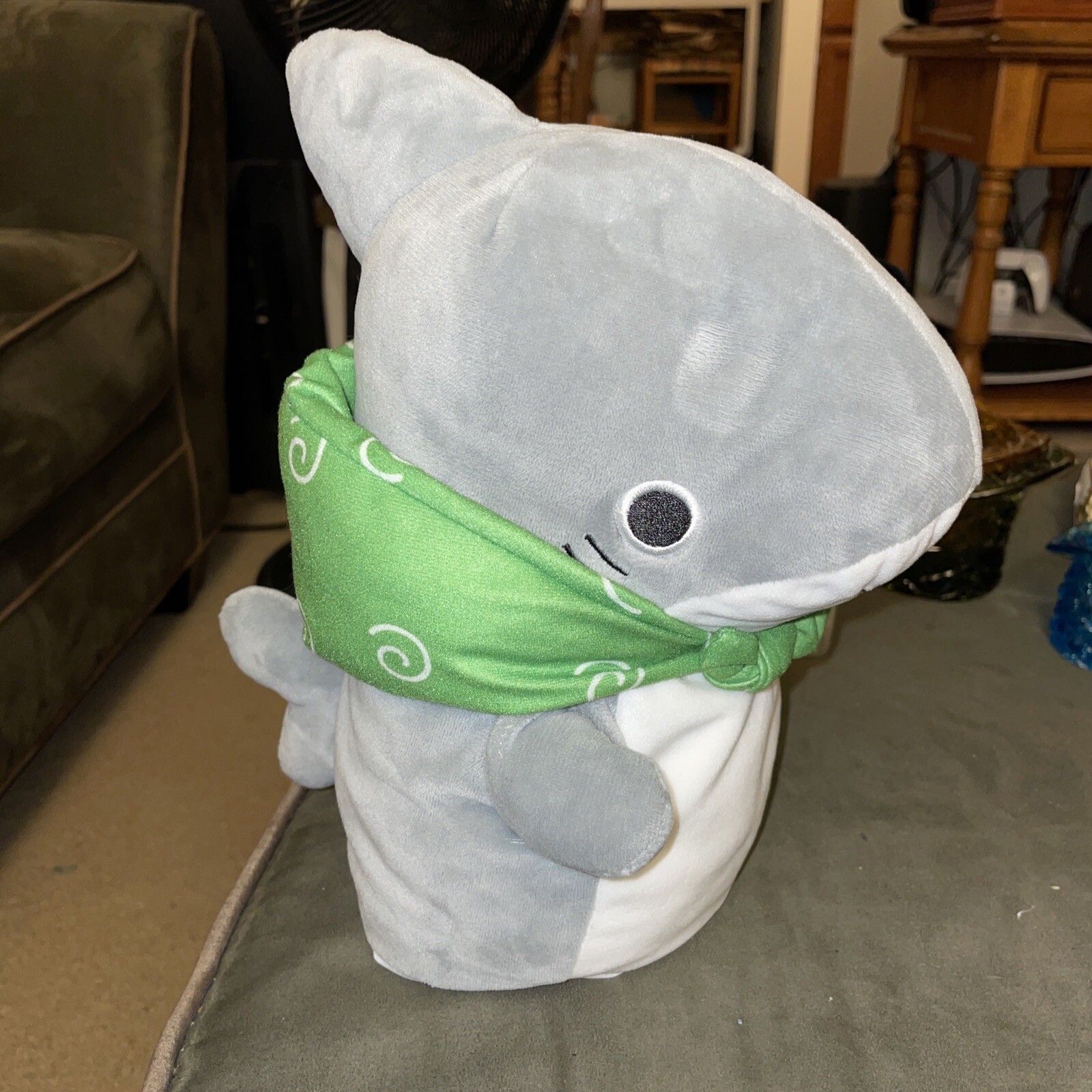 Odekake Kozame Bandana Shark Plush Hand Puppet | eBay