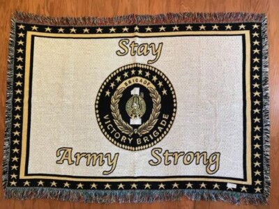 STAY ARMY STRONG 1ST VICTORY BRIGADE MILITARY SOLDIER TRIBUTE SMALL ...