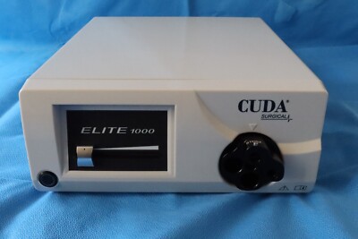 CUDA Surgical ELITE 1000 TX350A Light Source "WORKING WITH 53.5 HOURS ...