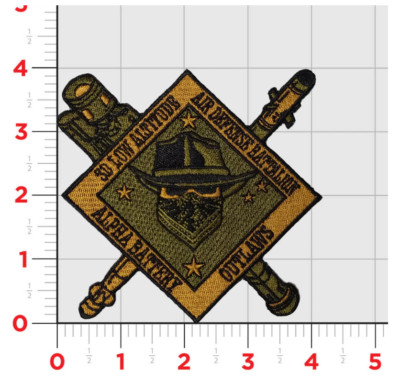 MARINE CORPS 3RD LAAD LOW ALTITUDE DEFENSE COYOTE HOOK & LOOP ...