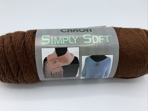 CARON Simply Soft 6oz Skein 100% Acrylic CHOCOLATE 9750 brown | eBay